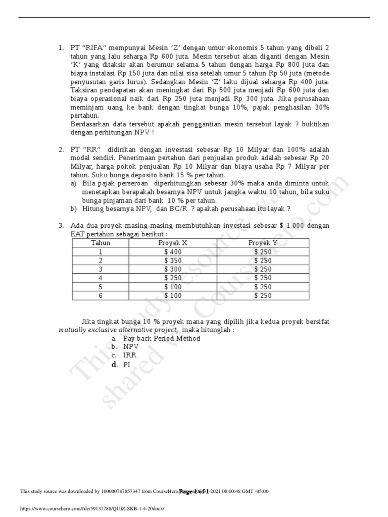 Quiz SKB 1 4 20 | PDF
