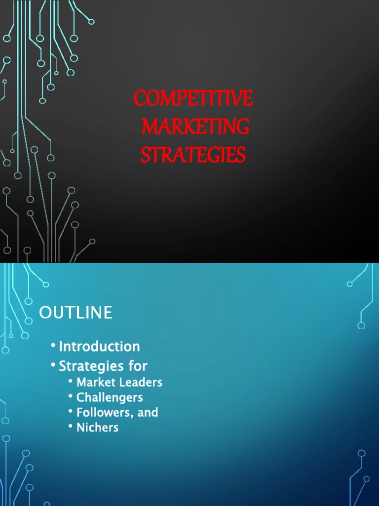 Competitive Marketing Strategies | PDF | Flanking Maneuver | Brand