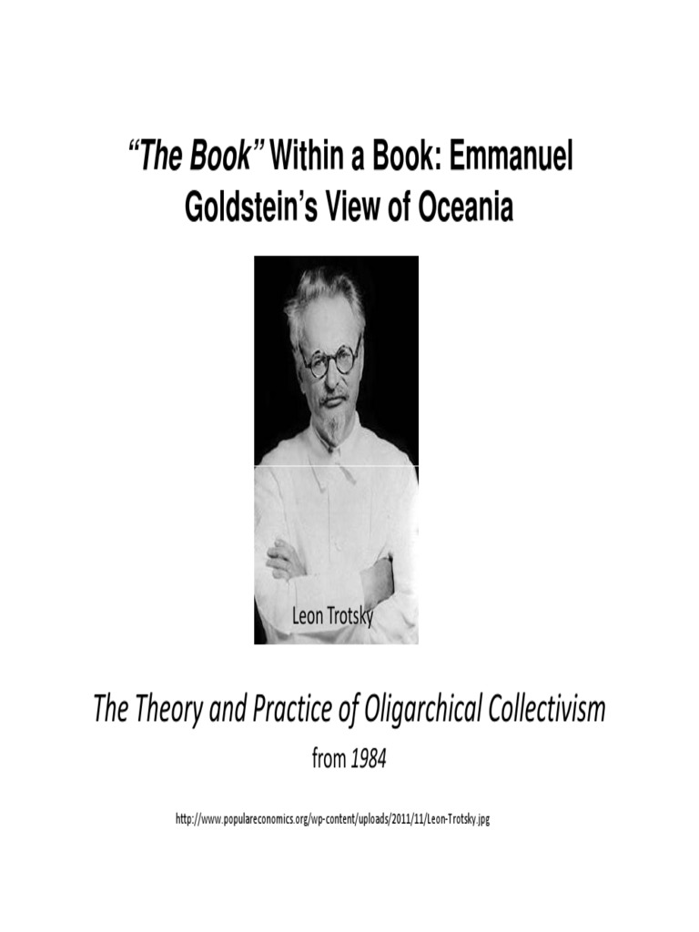 Oligarchical Collectivism - Emmanual Goldsteins Book | PDF | Fascism ...
