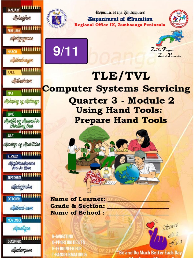 Css-11-Ncii-quarter-3-Module-2 Using Hand Tools Plan and Prepare Hand ...
