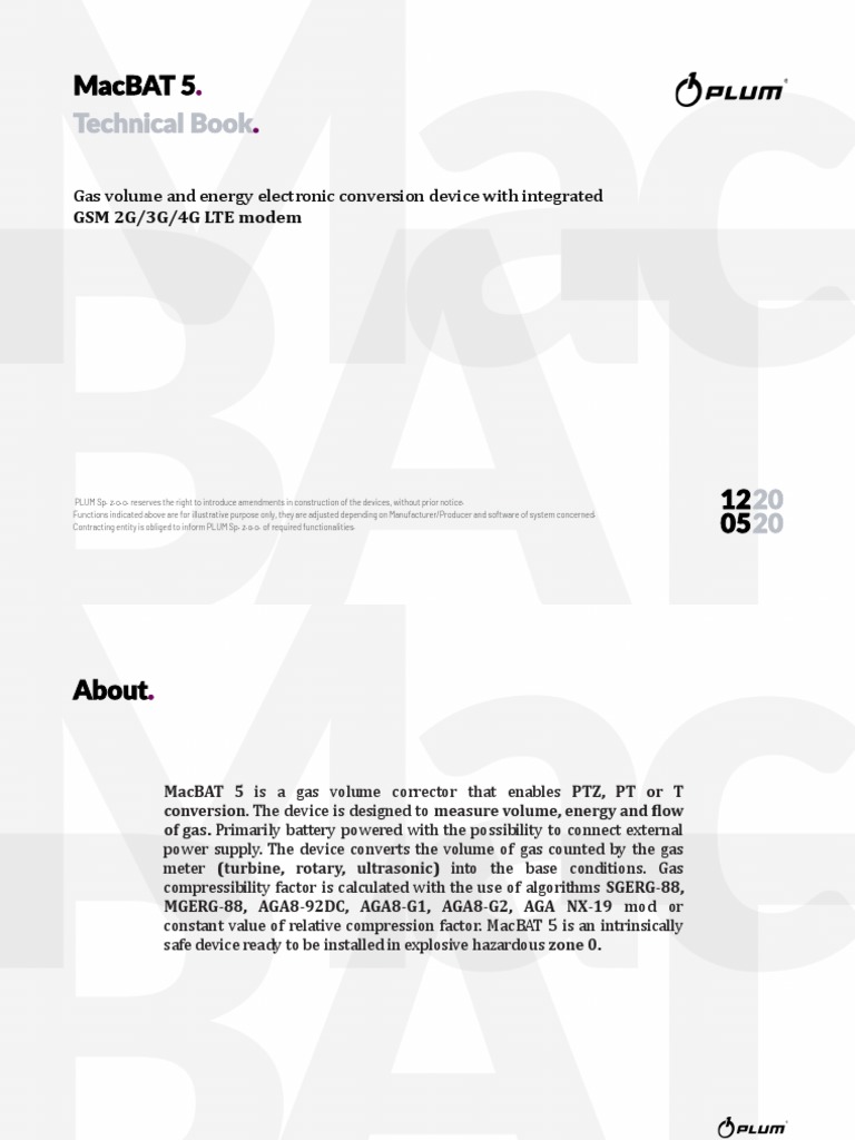 MacBAT-5 Data-Sheet EN V9-Publisher | PDF | Data Compression | Modem