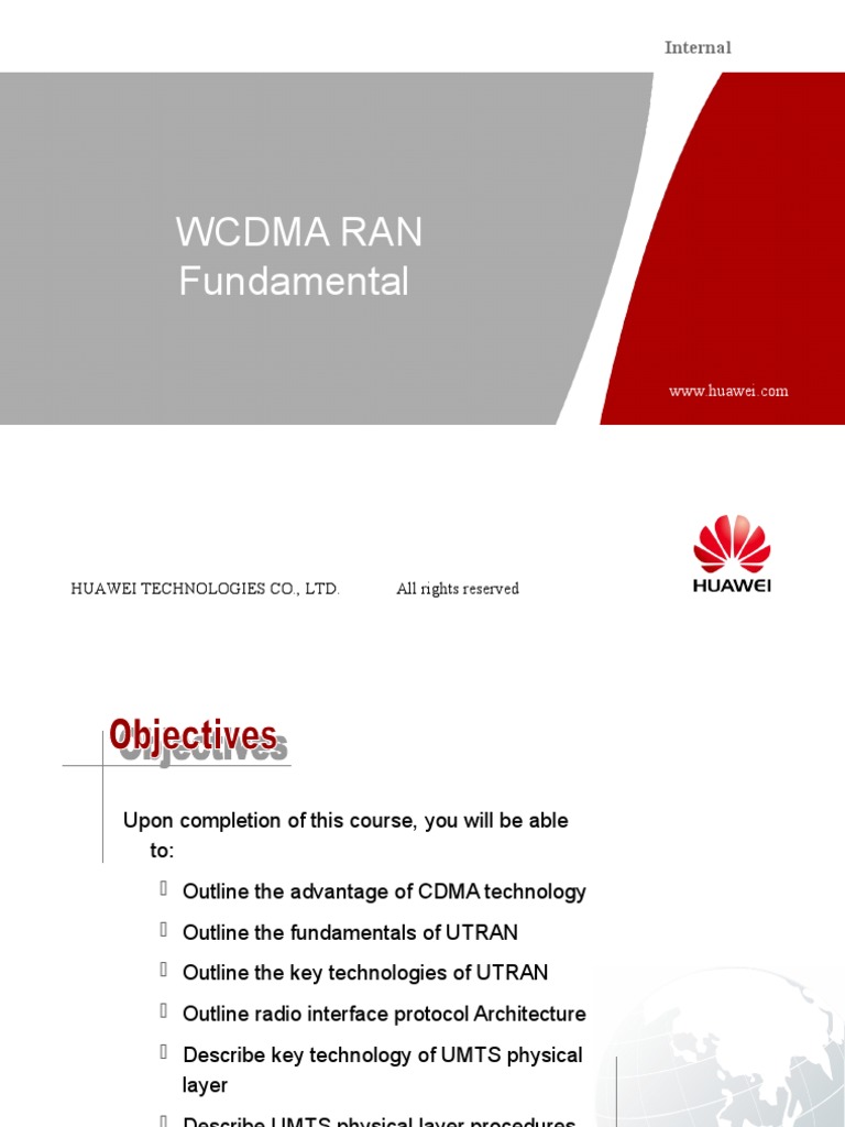WCDMA Chip Bit and Channel Overview | PDF | High Speed Packet Access ...