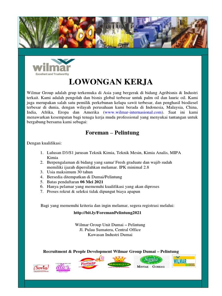 Iklan Loker 2021 | PDF | Bisnis