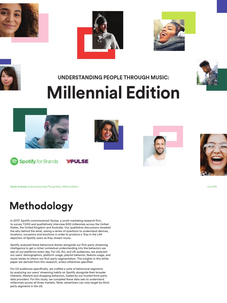 Millennial Edition: Understanding People Through Music | PDF | Spotify ...