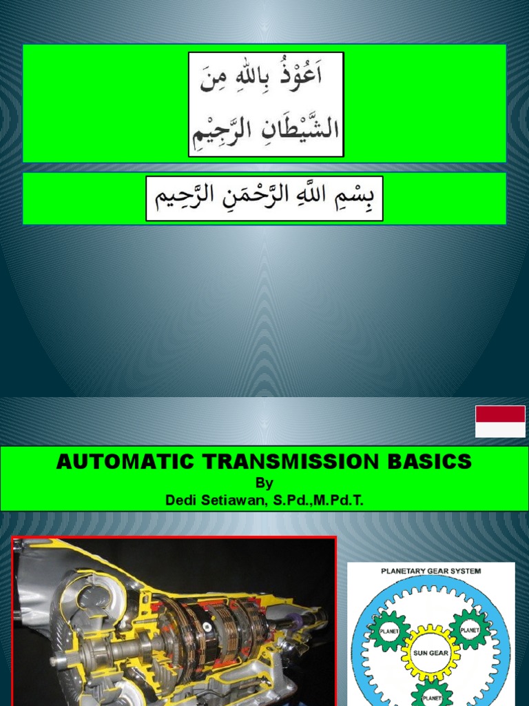 Transmisi Otomatis | PDF | Automatic Transmission | Transmission (Mechanics)
