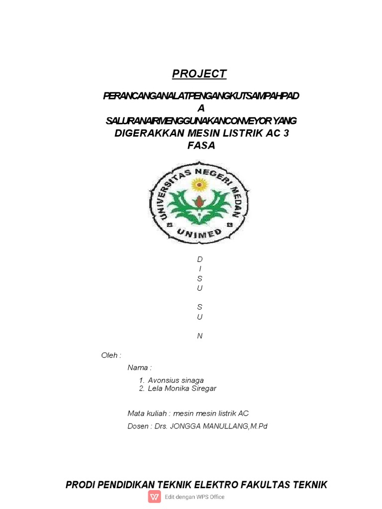 Projek Mesin Mesin Ac-Dikonversi | PDF