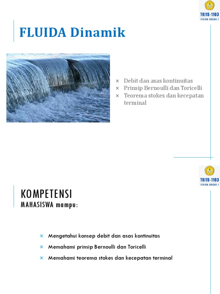 Fluida Dinamik | PDF