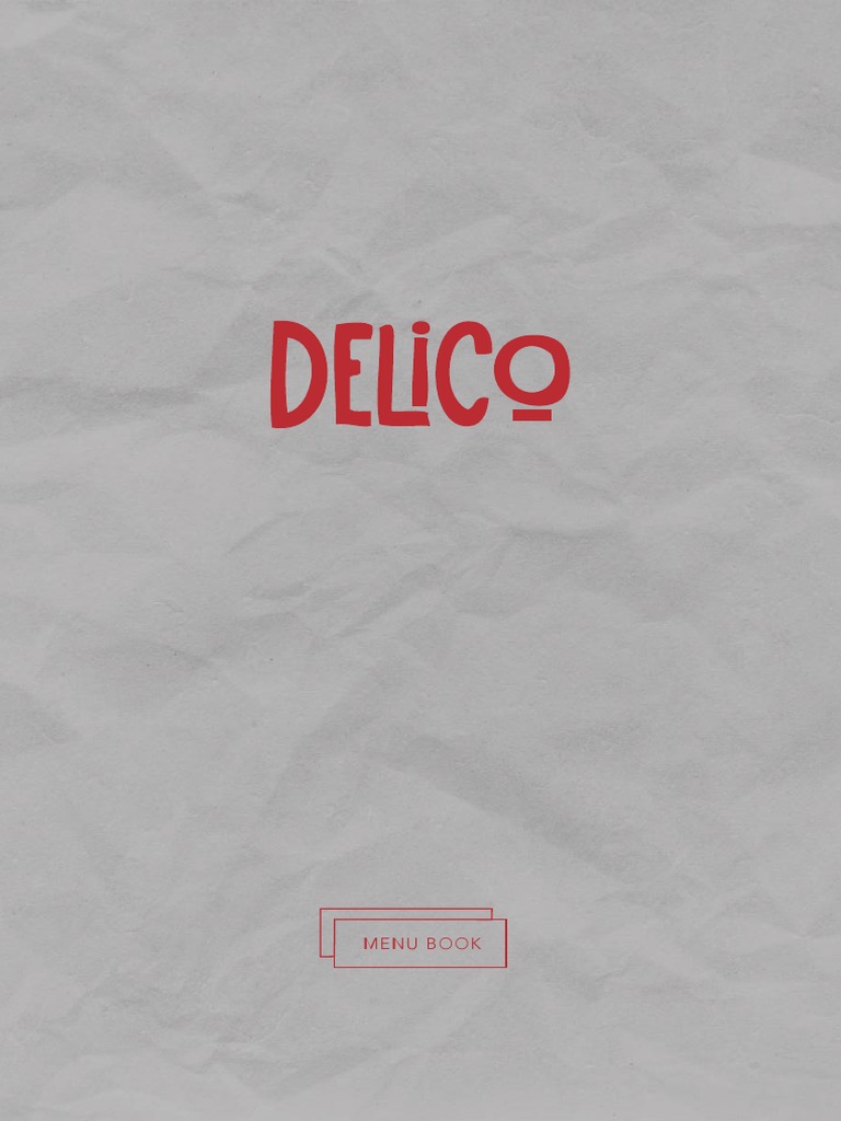 DAUGTHER Menu DELICO | PDF | Scone | Cuisine