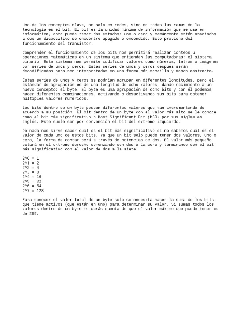 Bit Byte | PDF | Métodos y materiales de enseñanza | Informática