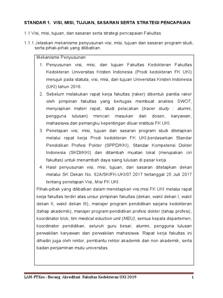 Borang Fakultas STD 1 | PDF | Sains & Matematika