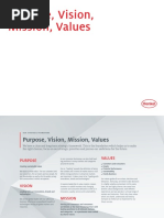 The Chevron Way: Values and Vision | PDF | Sustainability | Value (Ethics)