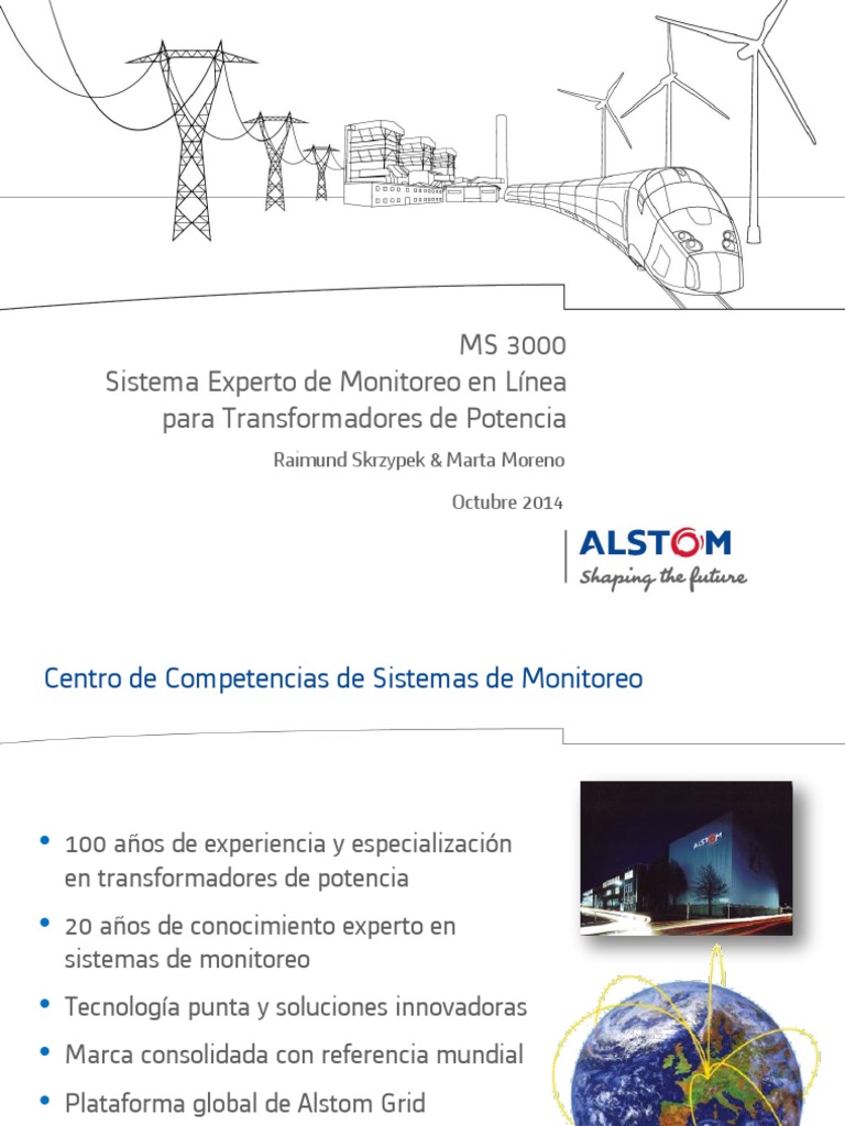 2 - 0 - ALSTOM MS 3000 Presentación | PDF | Transformador | Ingenieria ...