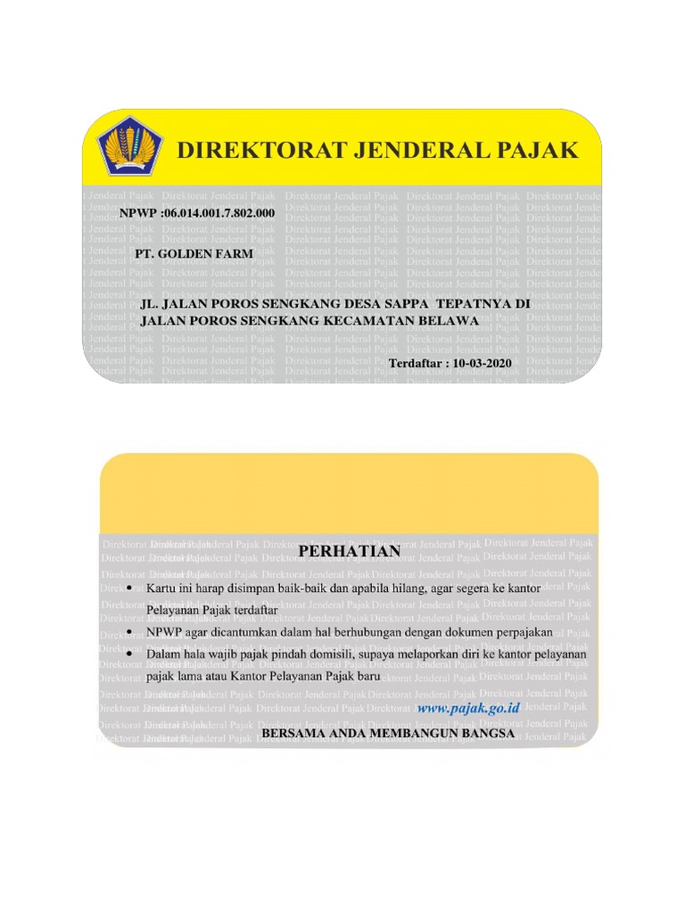 Lampiran 3. MPWP | PDF