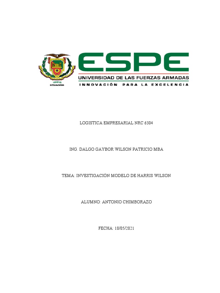 Modelo de Wilson | PDF | Inventario | Economias