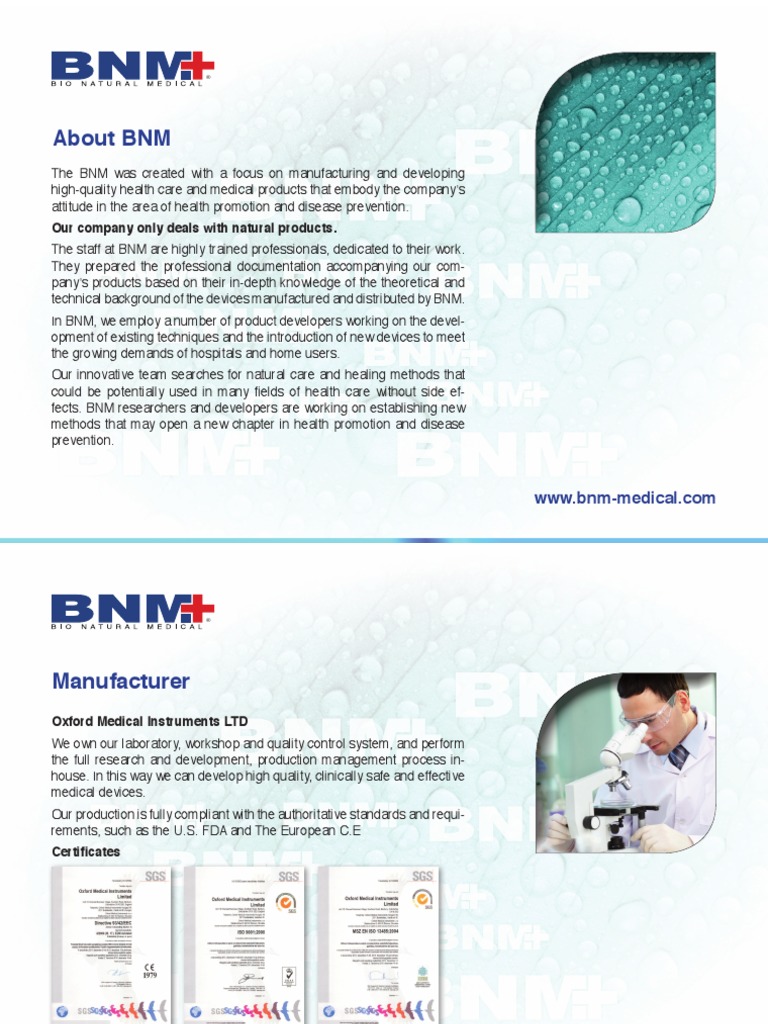 BNM Light Therapy Device Presentation Lamp | PDF | Scar | Wound