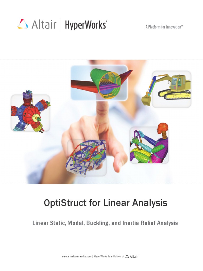OptiStruct For Linear Analysis v14 Rev20160122 | PDF | Finite Element ...
