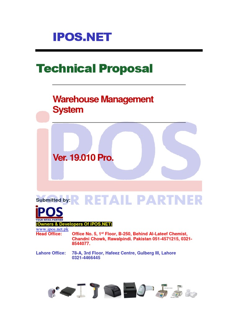 Warehouse Management System Proposal | PDF | Inventory | Debits And Credits