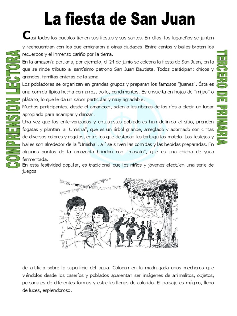 Comprensión Lectora Aula de Recurso | PDF | Fiesta religiosa o feriado