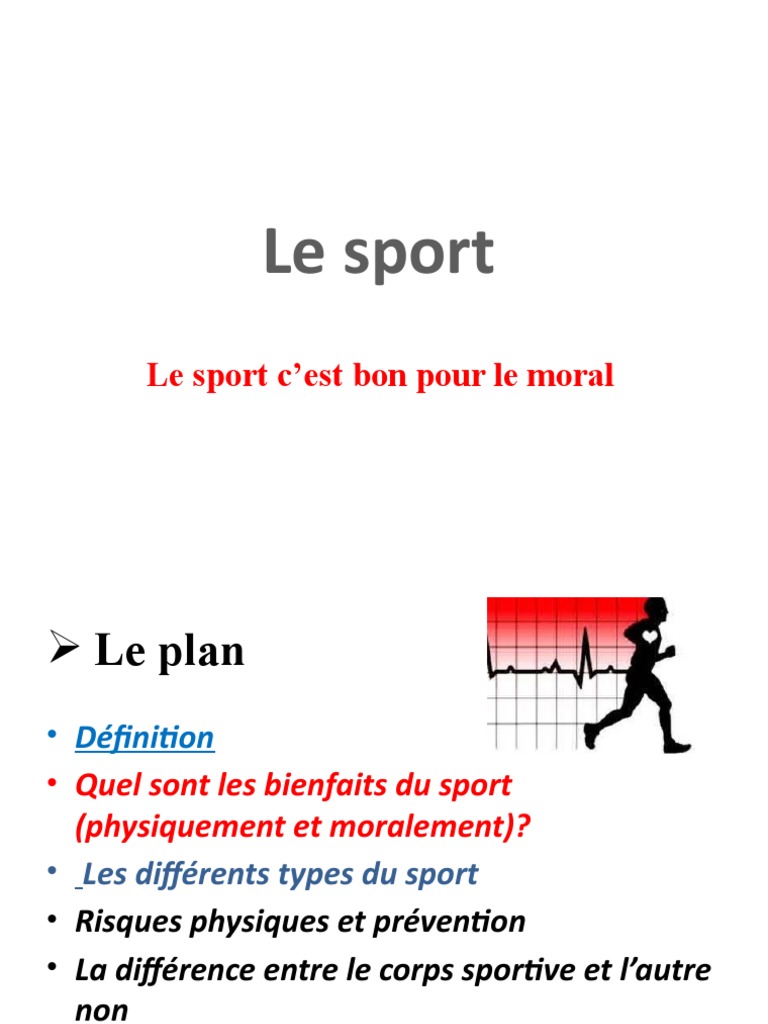 Bienfaits et Risques du Sport | PDF | Dopage (sport) | Des sports