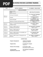 INSET Proposal Sample | PDF | News | News Media