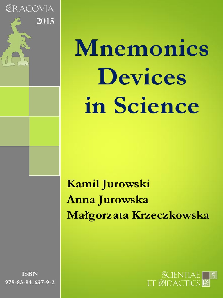 Mnemonics Devices in Science Setd 2015 | PDF | Mnemonic | Recall (Memory)