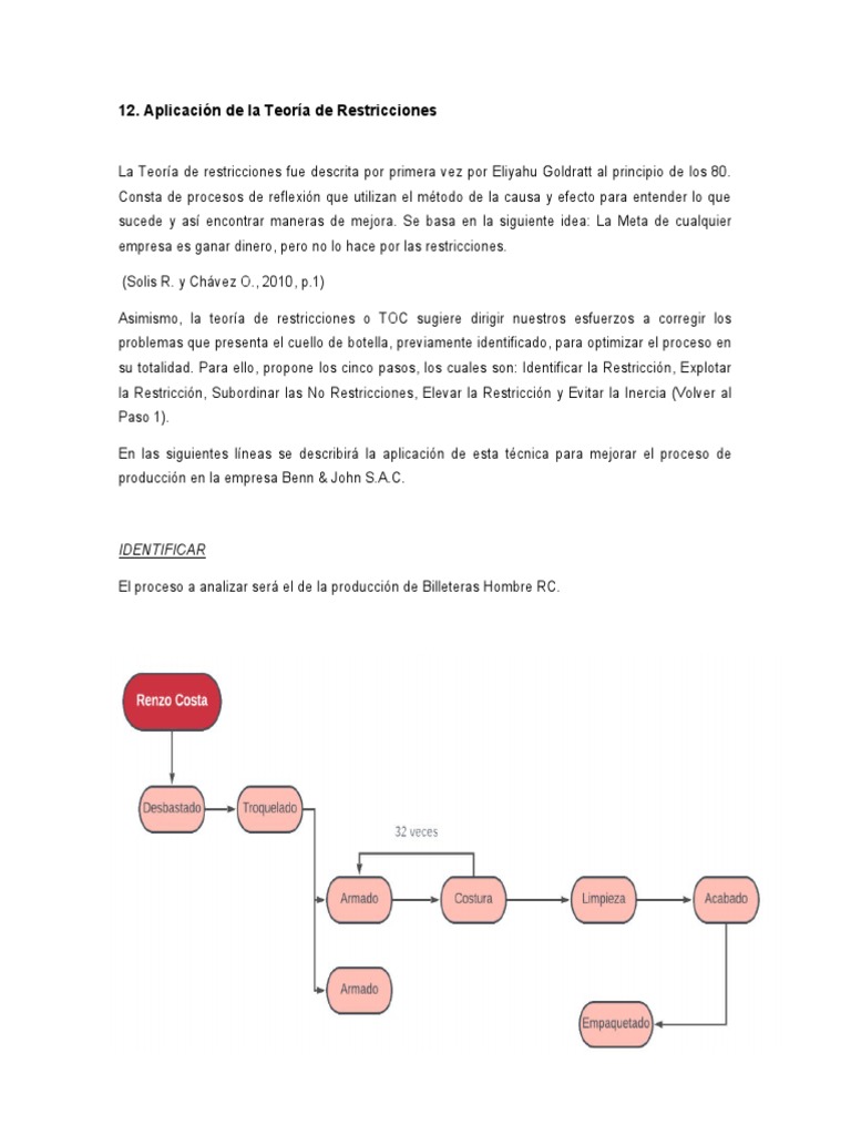 Toc y DBR | PDF | Naturaleza | Negocios (general)
