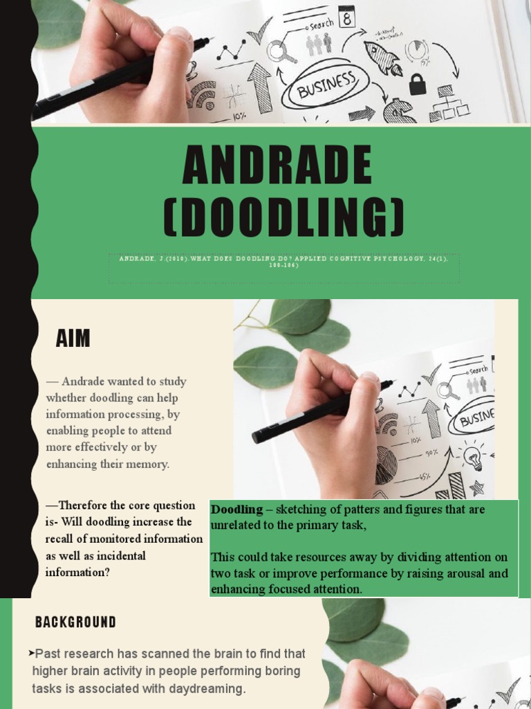 Andrade Doodling Study | PDF | Attention | Validity (Statistics)