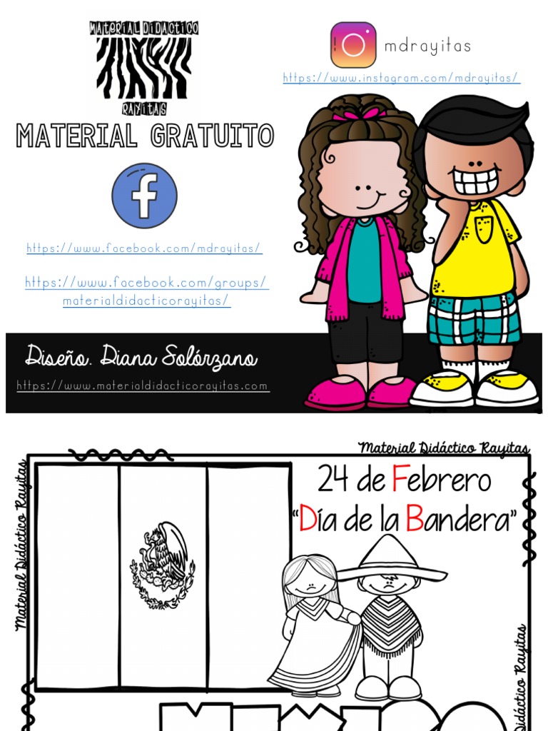 Actividades - Día de La Bandera | PDF | Símbolos nacionales | Bandera