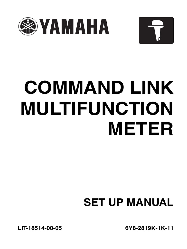 Command Link Multifunction Meter: Set Up Manual | PDF | Electrical ...