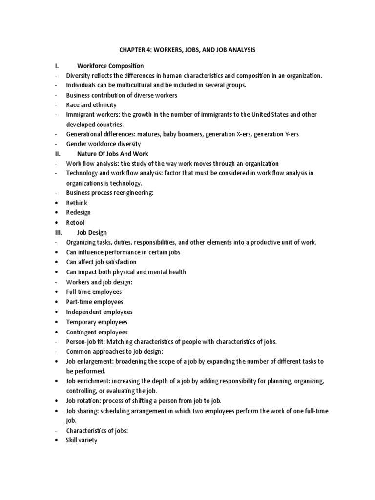 Understanding the Multifaceted Nature of Workforce Composition, Job ...