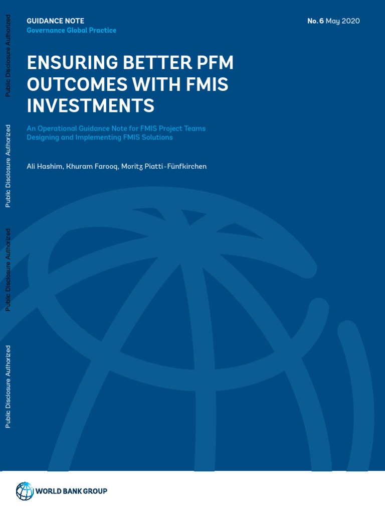 Ensuring Better PFM Outcomes With FMIS Investments An Operational ...