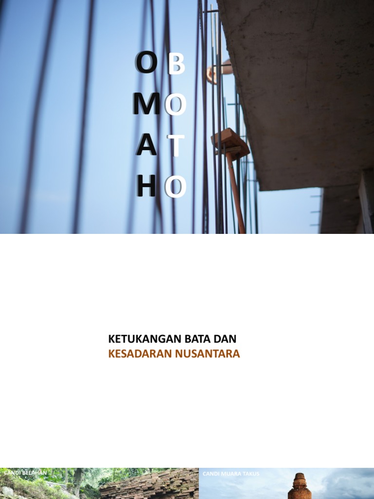 Omah Boto, Ketukangan Bata Dan Kesadaran Nusantara (Andy Rahman) | PDF