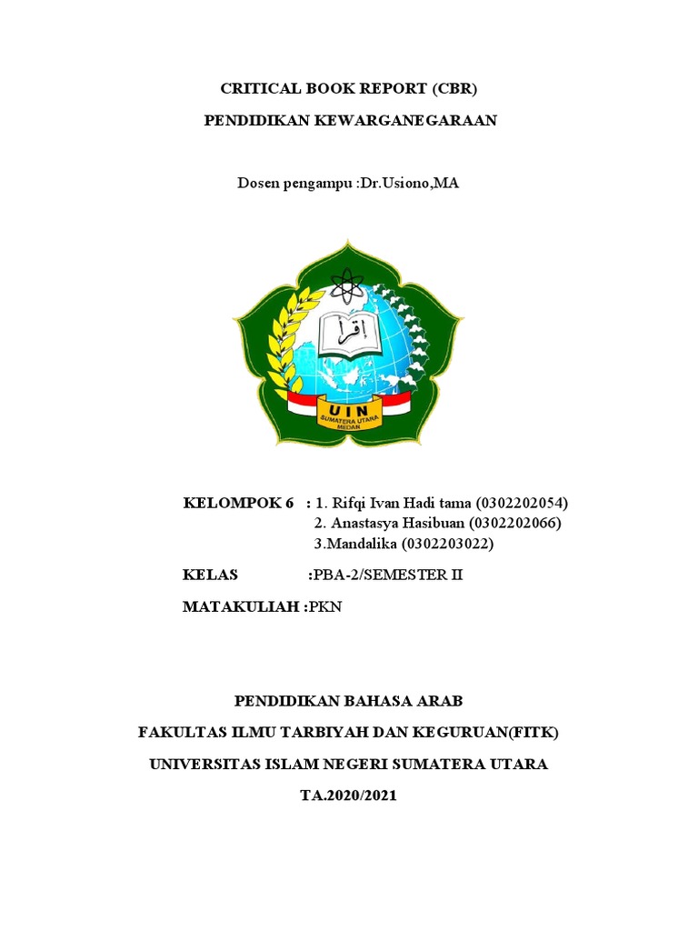 CBR Pkn-Kelompok 6 | PDF