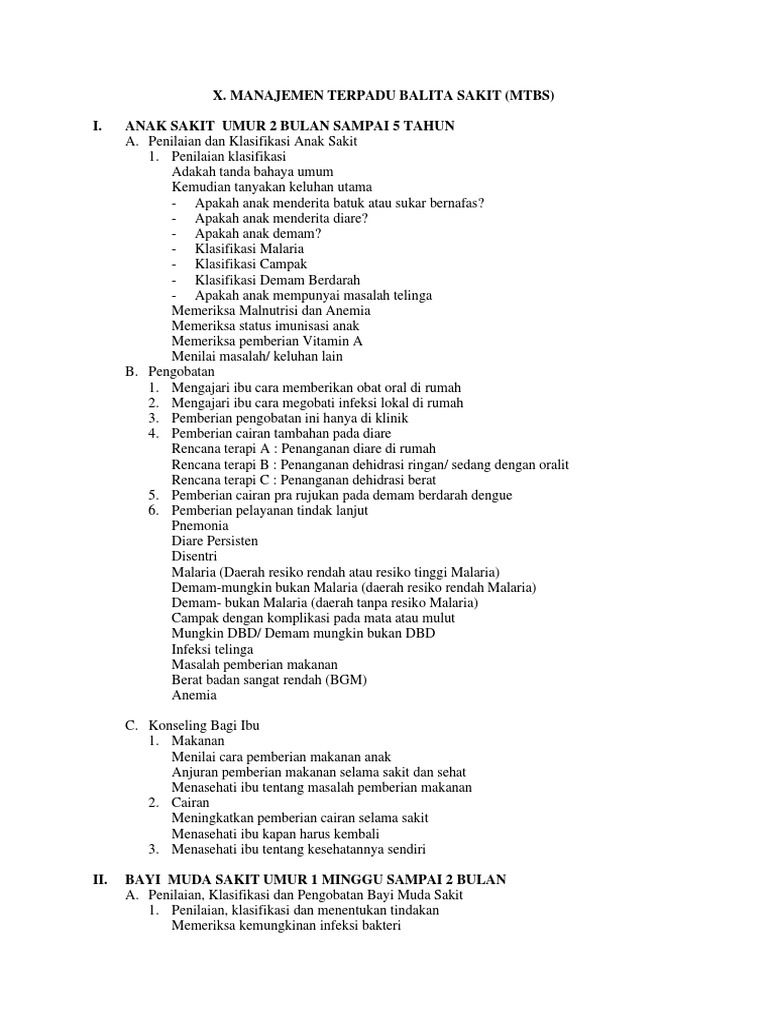 Contoh Form MTBS | PDF