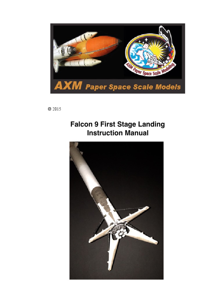 Falcon 9 First Stage Landing Manual | PDF