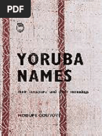 Essential Yoruba Greetings and Phrases | PDF