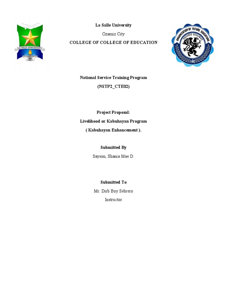 Shania Mae D. Sayson - Project-Proposal | PDF | Unemployment | Economies