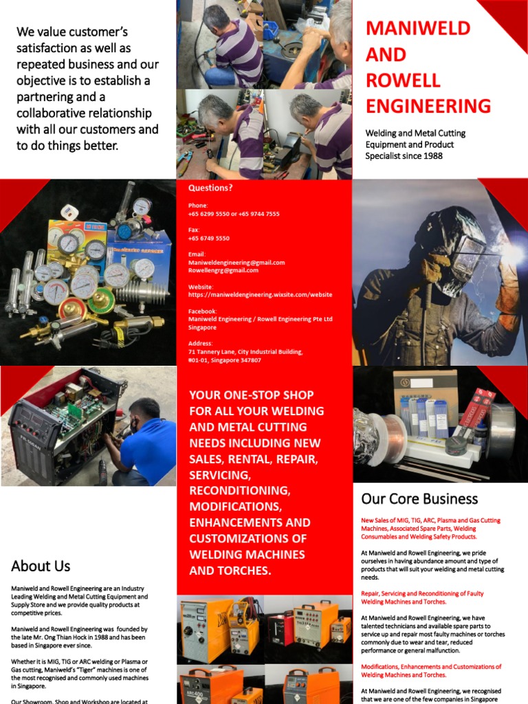 One-Stop Welding & Metal Cutting Solutions | PDF | Welding | Construction