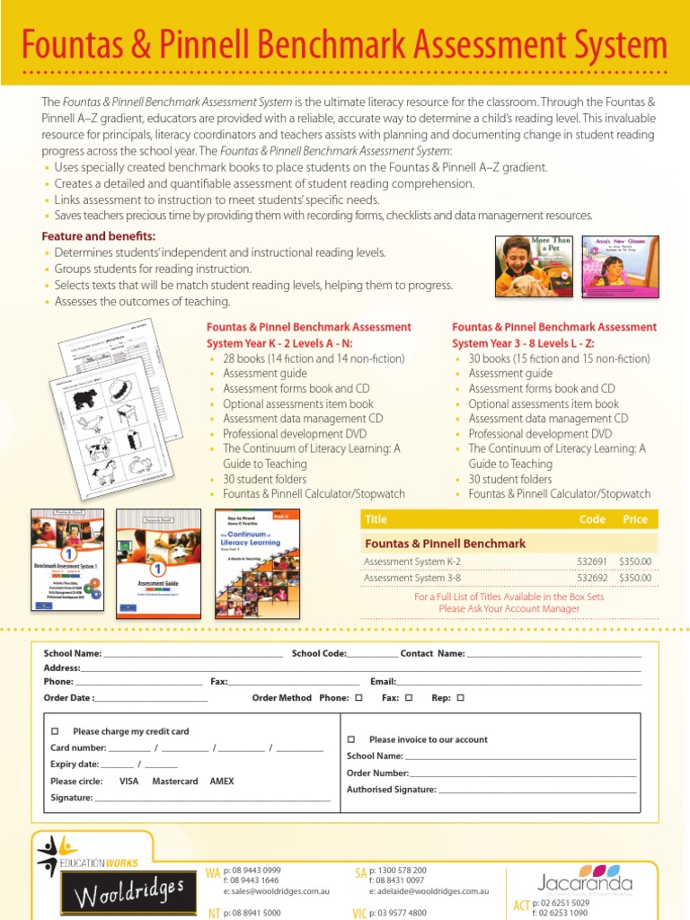 638 - Fountas and Pinnell Benchmark Assessment System | PDF | Reading ...