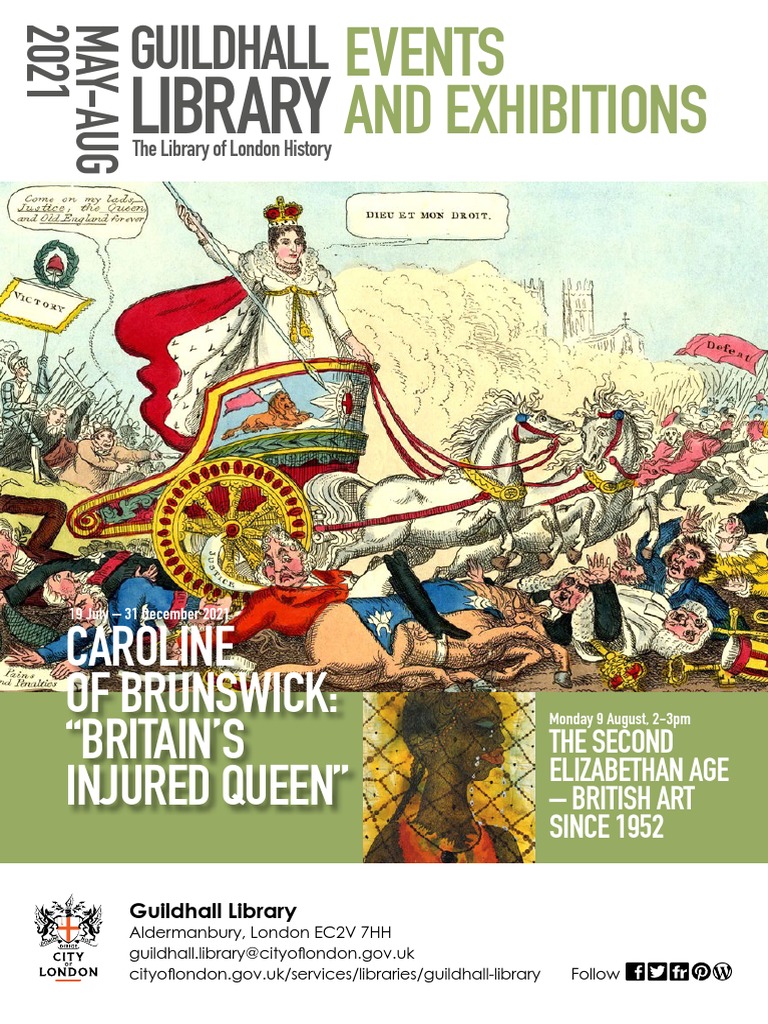 Guildhall Library Events May August 2021 2 | PDF