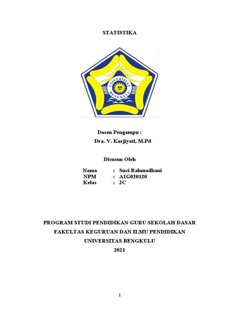 Pengantar Ilmu Statistika Dasar | PDF