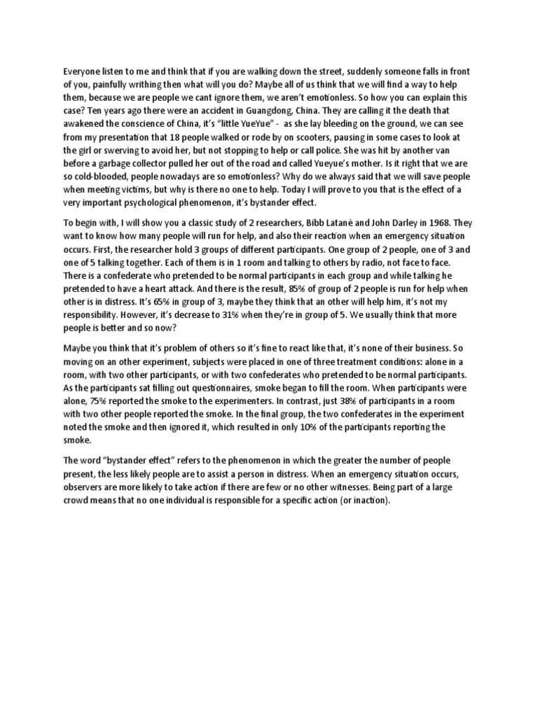 Group Presentation Script | PDF | Experiment | Psychological Concepts