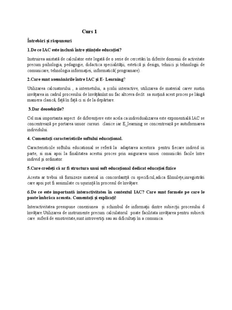 Curs 1,2,3,4 | PDF