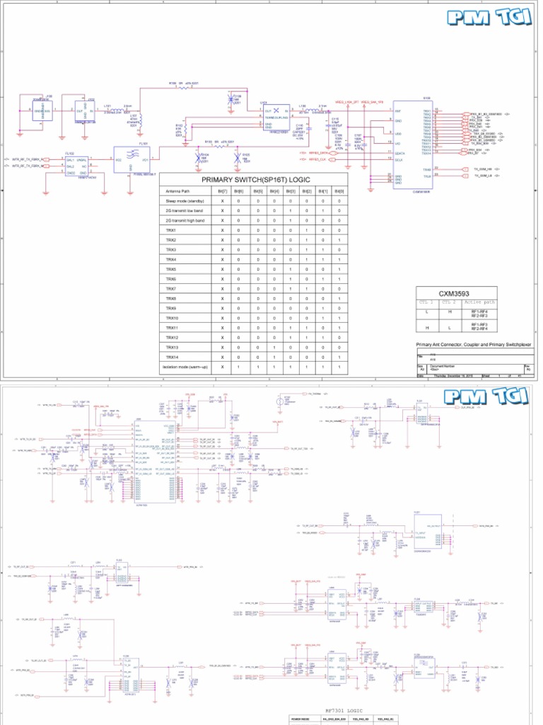 MI 4S Schematic Diagram | PDF