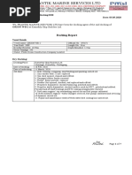 Sea Trial Report Form - MARINA Format | PDF