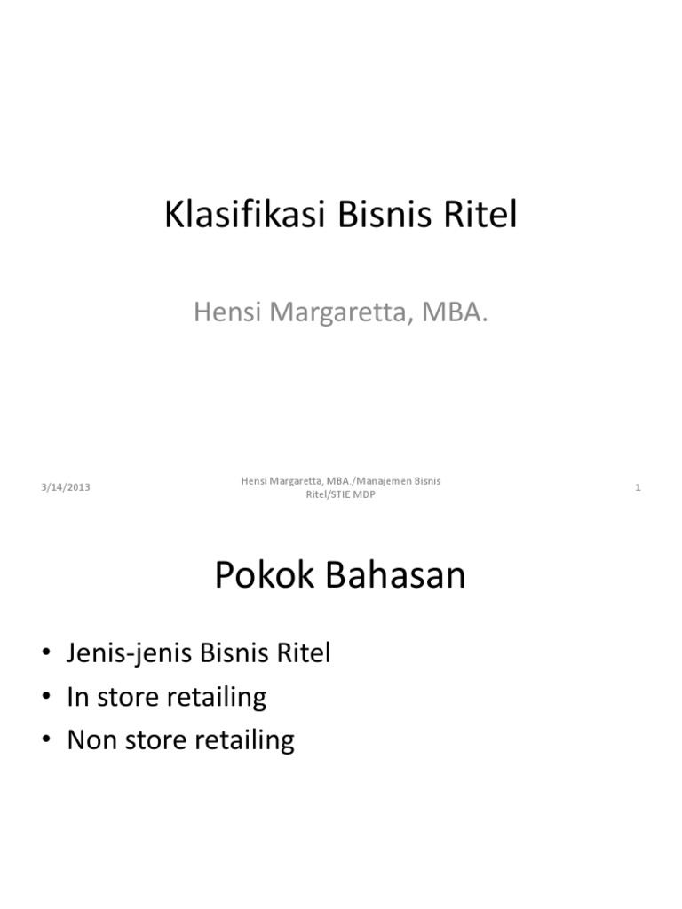 Klasifikasi PBR | PDF