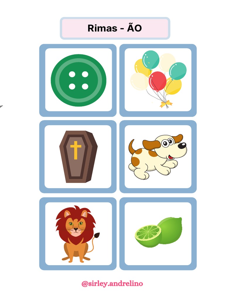 Cards para Rima | PDF