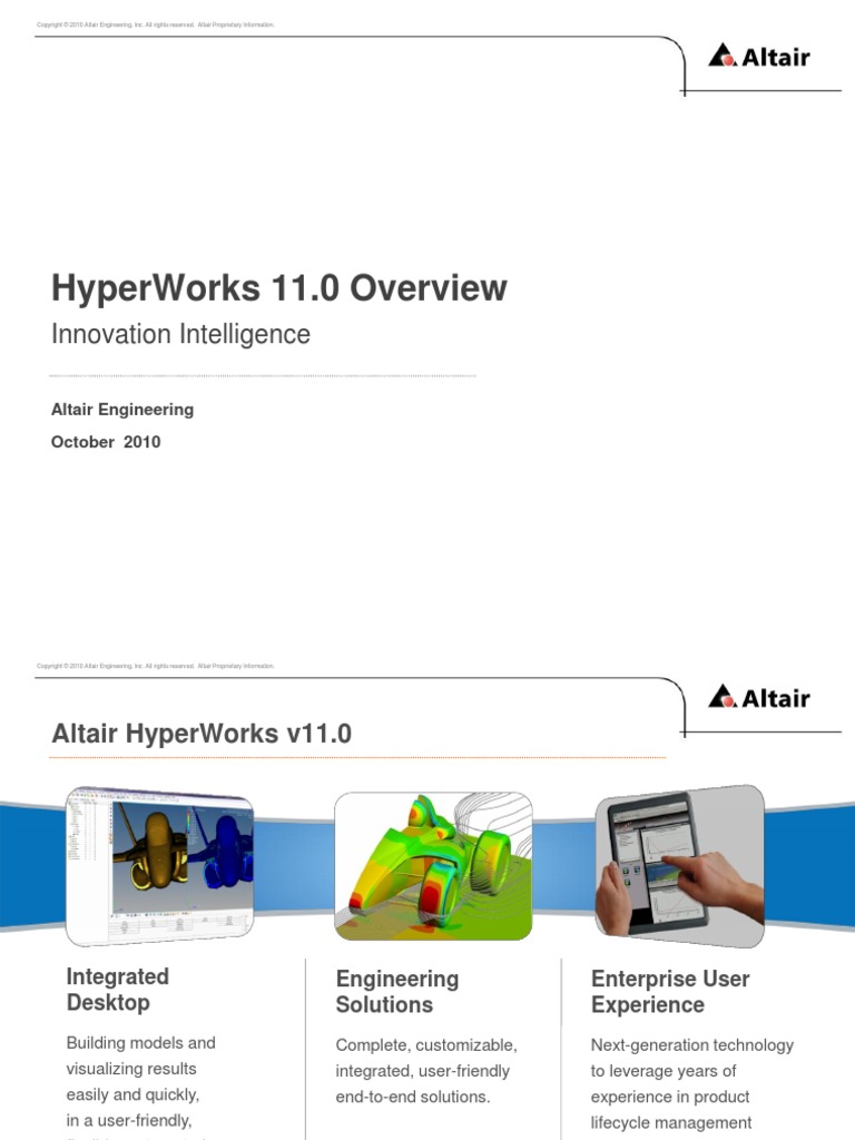 HyperWorks 11.0 Overview | Download Free PDF | Software As A Service ...