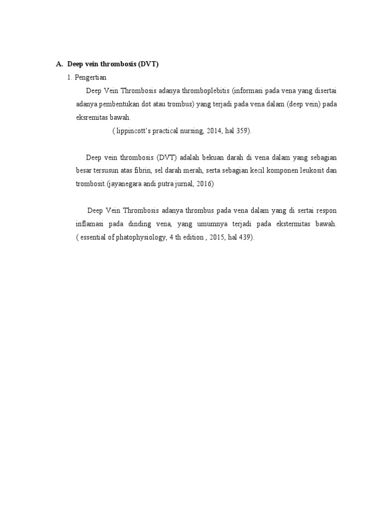 MAKALAH DVT KELOMPOK 1 KMB | PDF