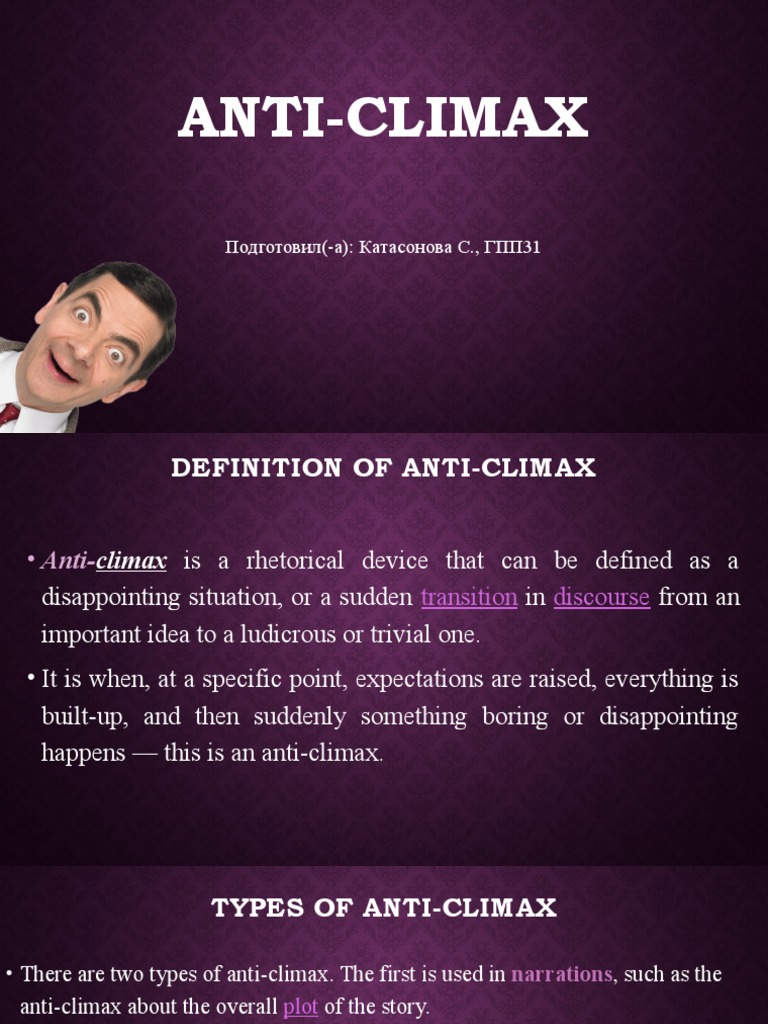 Anti Climax | PDF | Othello